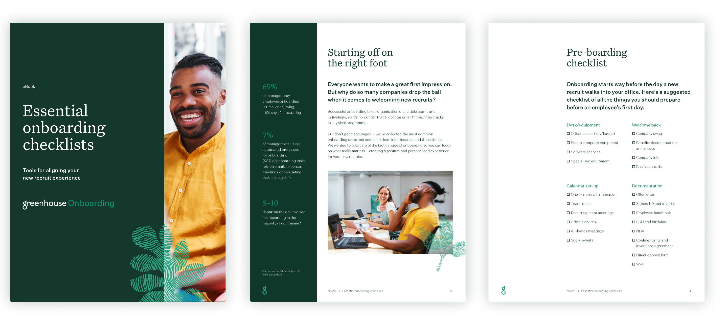 Essential onboarding checklists | Greenhouse